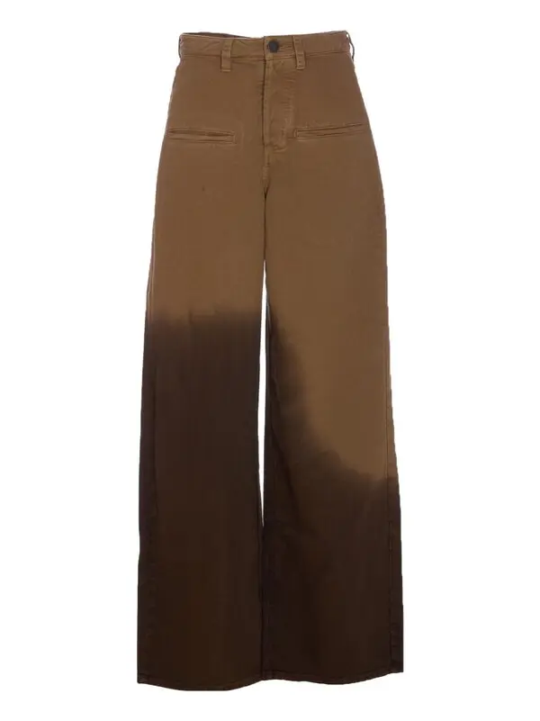 UMA WANG Wide-leg Casual Pants - Black
