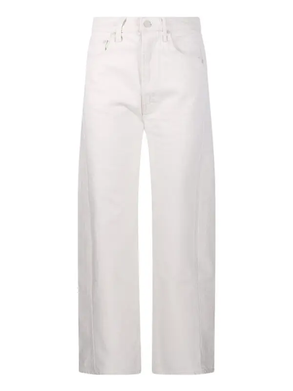 MOTHER The Half Pipe Ankle Wide-leg Jeans - No