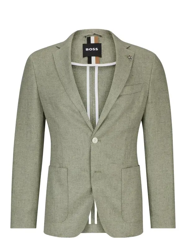Hugo Boss Single-breasted Blazer - Nude