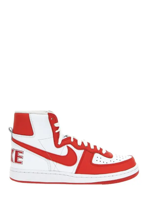 Comme Des Garçons X Nike Terminator High Top Sneakers - White