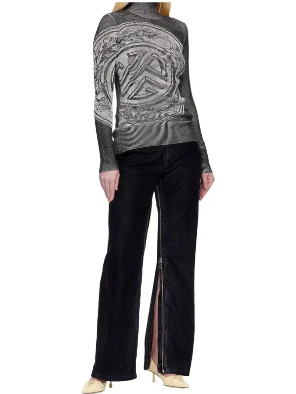JEAN PAUL GAULTIER Belt Loop Jeans - Navy