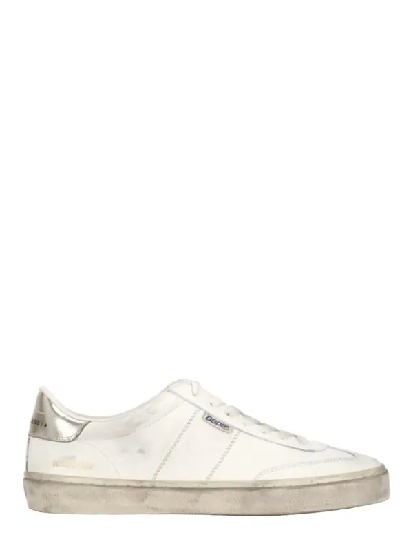 GOLDEN GOOSE Soul Star Lace-up Sneakers - White
