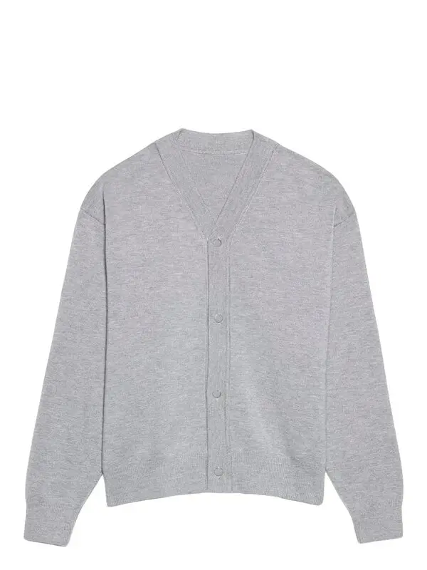 Jacquemus Doppio Button-up Cardigan - Gray