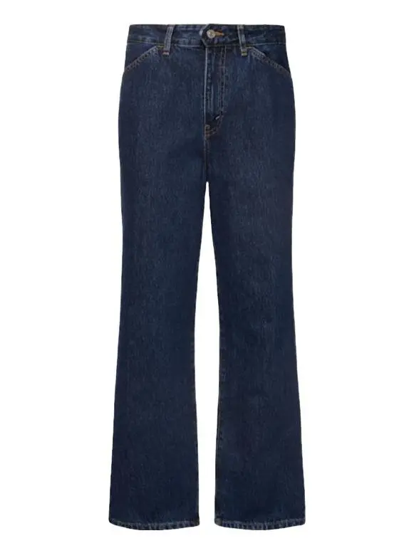 RE/DONE Embossed Logo Wrangler Jeans - Black