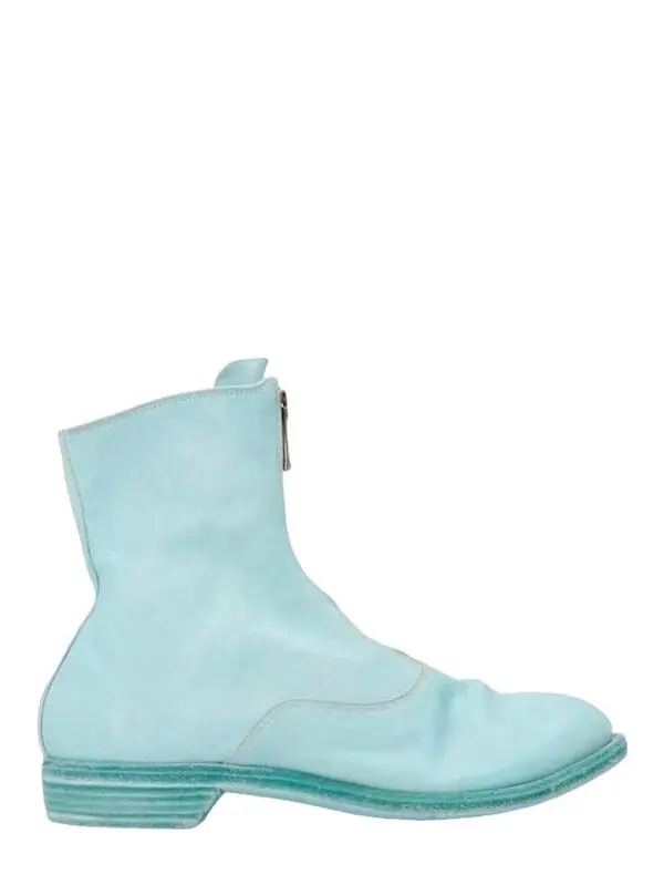 Guidi Zip-up Ankle Boots - Blue