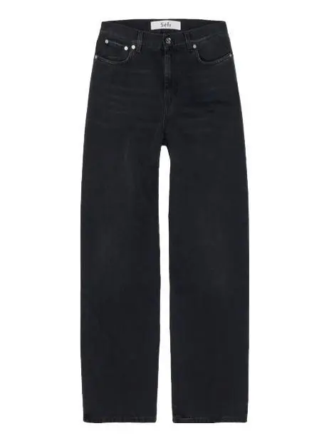 Séfr Wide Leg Jeans - Black