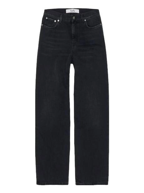 Séfr Wide Leg Jeans - Black