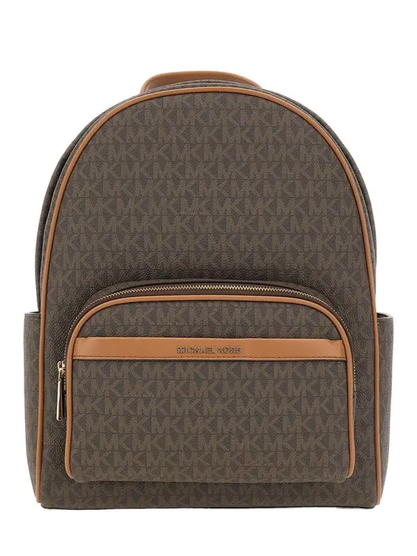 Michael Kors Monogrammed Backpack - Brown