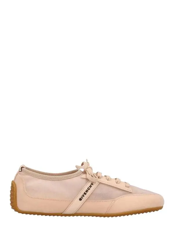 Givenchy Lace-up Panel Trainers - Nude