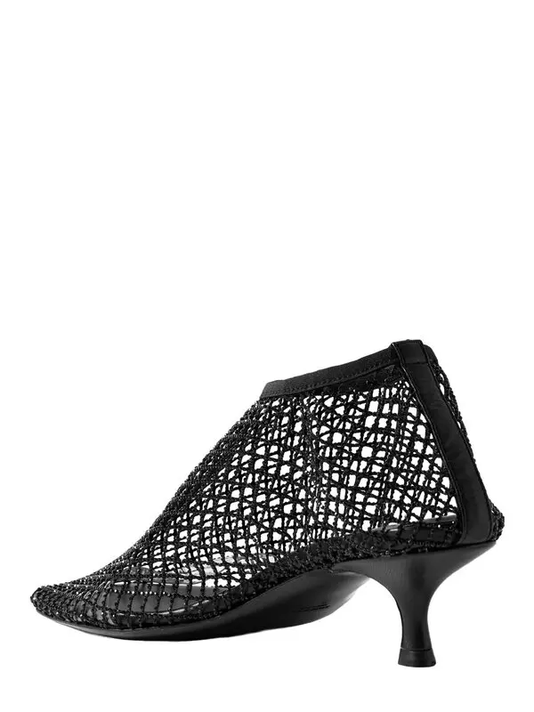 Christopher Esber 45mm Minette Pumps - Black