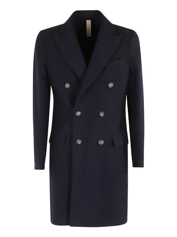 Eleventy Double-breasted Jacket - Black