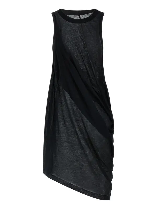 Rick Owens Anthem Tank Top - Black