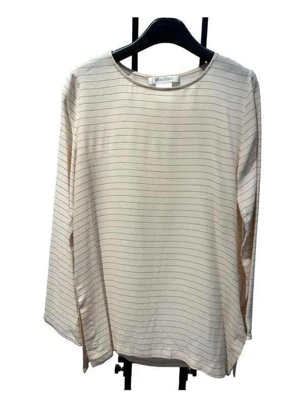 Max Mara Long Sleeve T-shirt - Gray