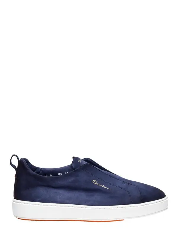 Santoni Victory Slip-on Sneakers - Blue
