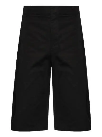 LEMAIRE Knee-length Tailored Shorts - Black