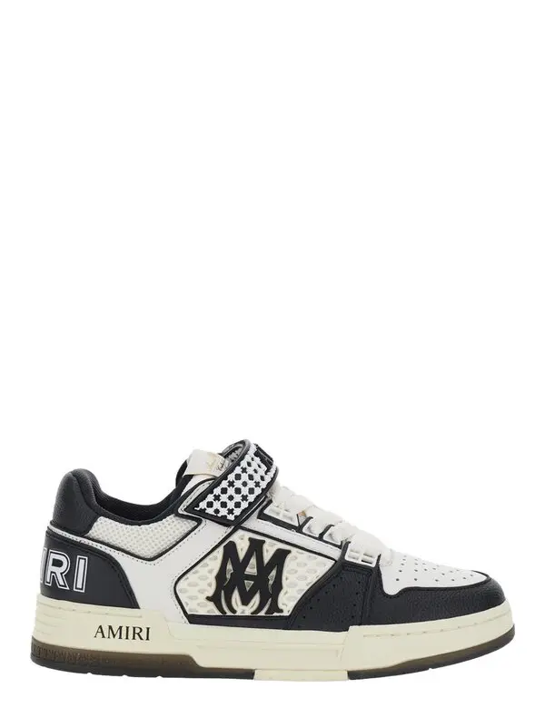 Amiri Ma Skyline Logo Patch Sneakers - Black