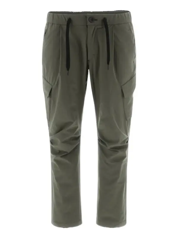 Herno Drawstring Tapered Trousers - Green