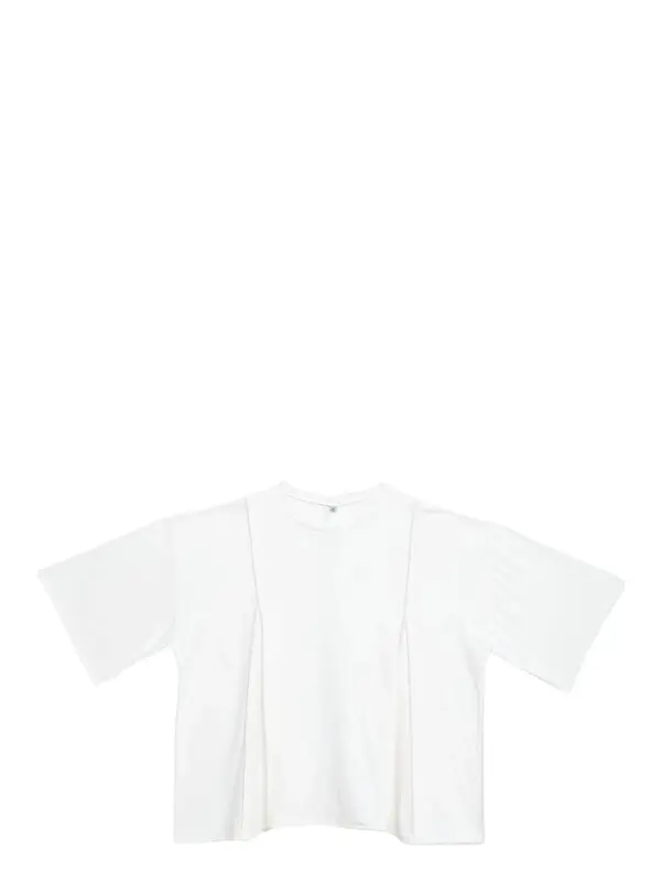 BASERANGE Mul Piping T-shirt - Off White