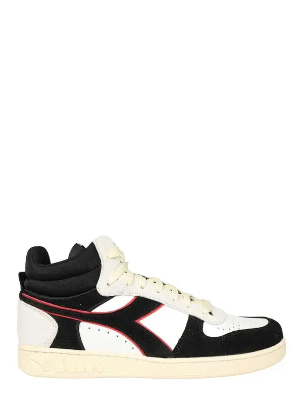 DIADORA Logo Board High Top Sneakers - Black