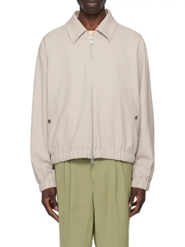Ami De Coeur Pilot Jacket - Taupe