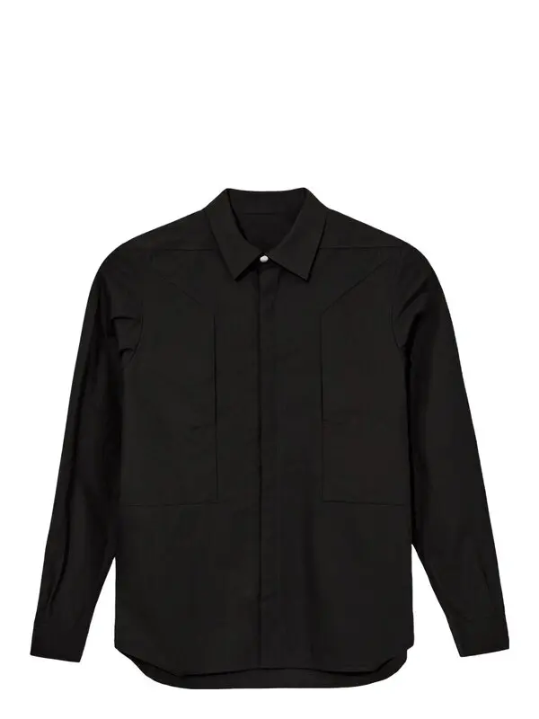 Rick Owens Long-sleeved Shirt - Black