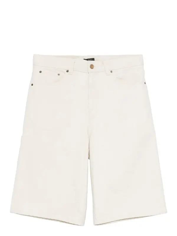 A.p.c. Westland Straight Shorts - White