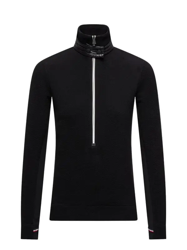 Moncler Half-zip Sweatshirt - Black
