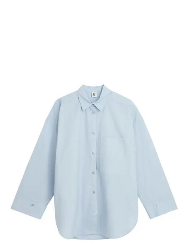 BY MALENE BIRGER Derris Shirt - Periwinkle Blue