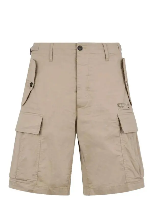 Dsquared2 Utility Cargo Shorts - Light Brown