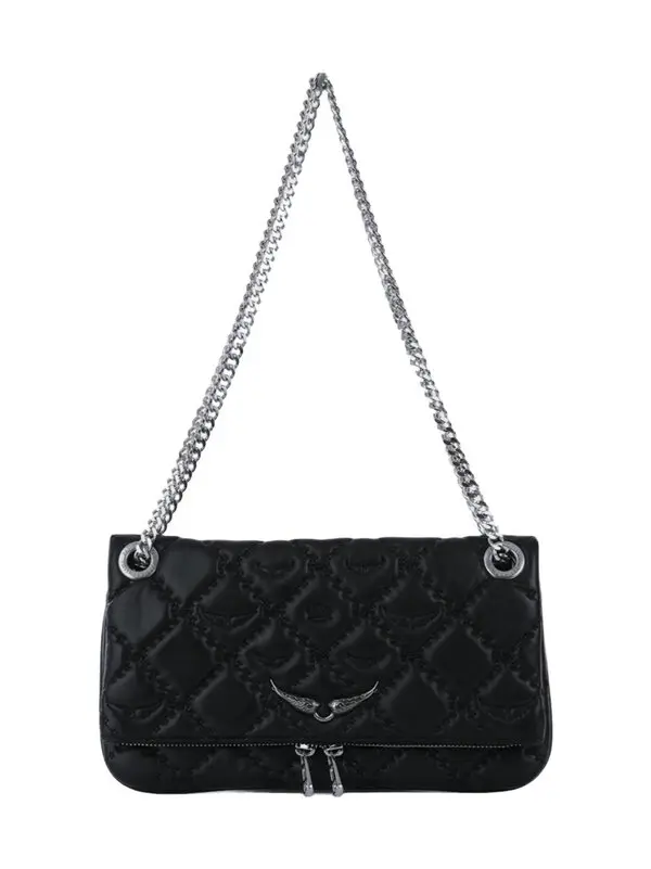 Zadig&Voltaire Rock Ii Quilted Satchel - Black