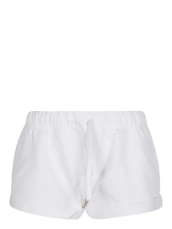IRO PARIS Drawstring Waist Shorts - White