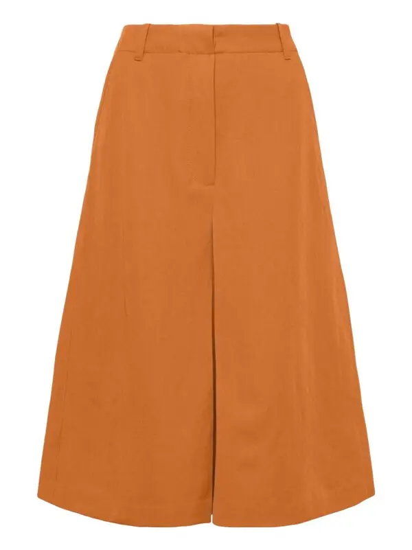 Dries Van Noten Belt-loop Skirt - Orange