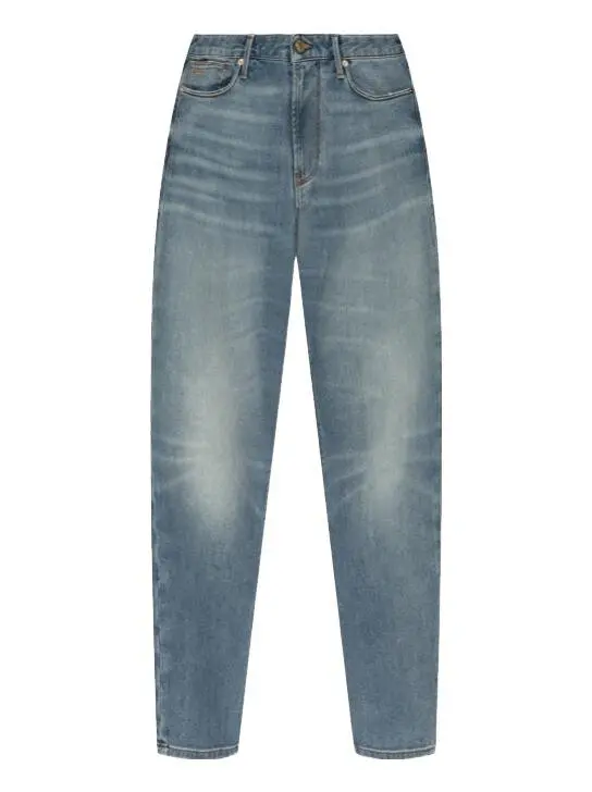 Emporio Armani Vintage Effect Denim Jeans - Blue