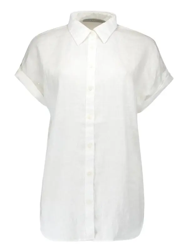 Ralph Lauren Rolled-cuffs Buttoned Shirt - White