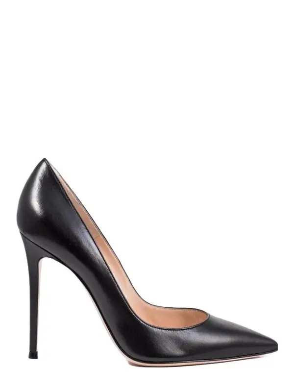 GIANVITO ROSSI 105mm Pointed-toe Stiletto Pumps - Black