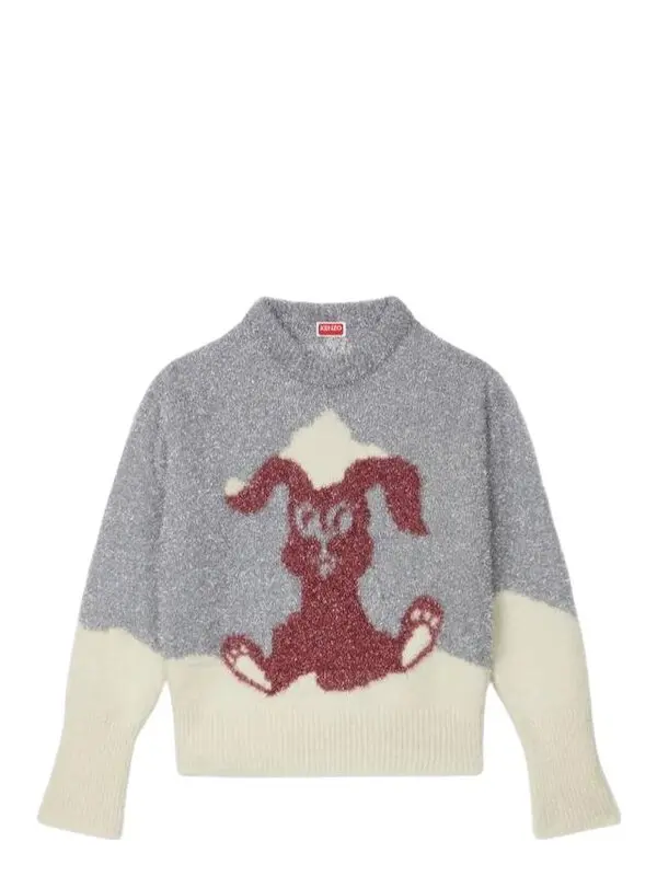 Kenzo Embellished Jumper - Gray