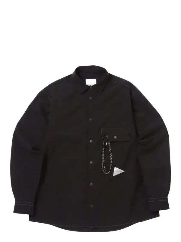 AND WANDER Dry Breathable Ls Shirt - Black