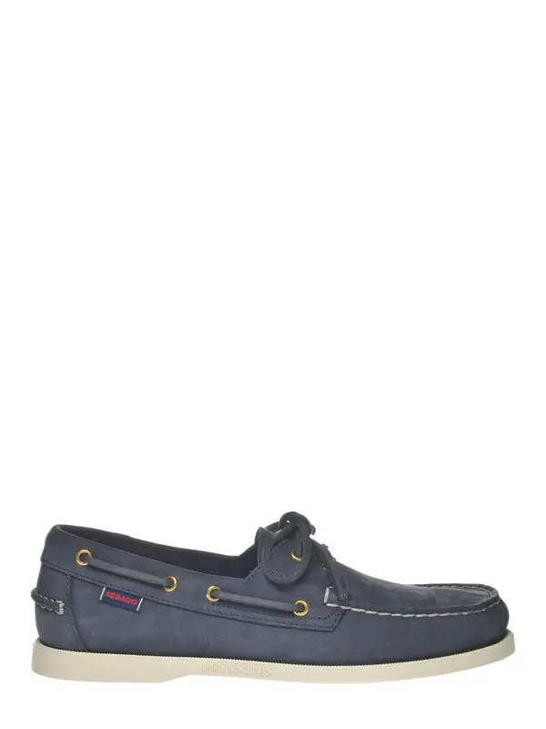 SEBAGO Suede Boat Shoes - Blue Universe
