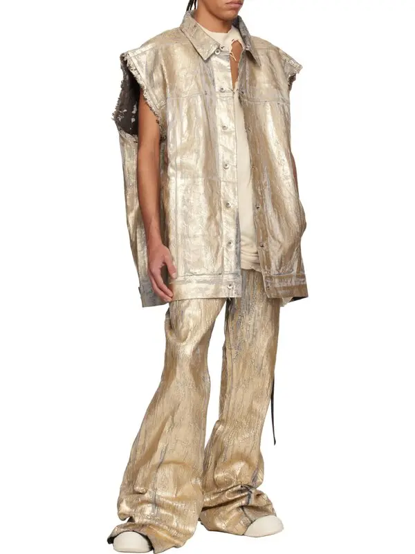 Rick Owens Jumbo Vest - Golden