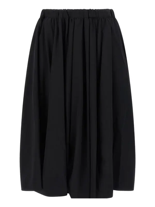 Comme Des Garçons Pleated Skirt - Black