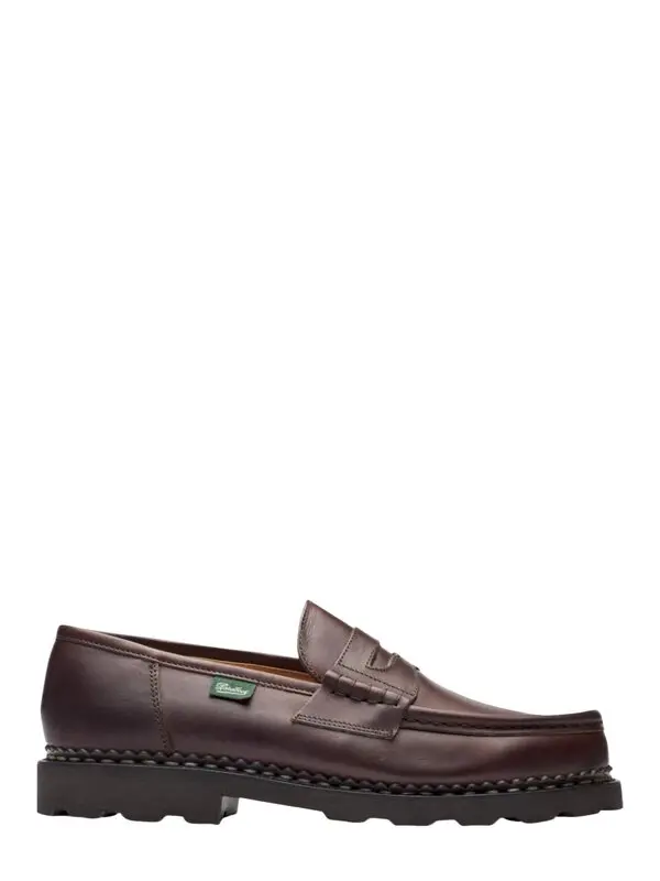 Paraboot Round-toe Loafers - Brown