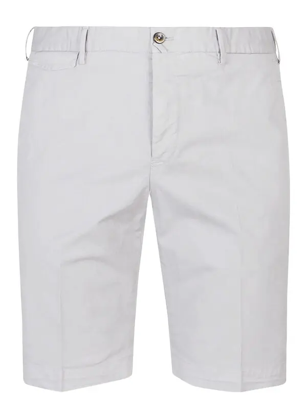 PT TORINO Knee-length Bermuda Shorts - White