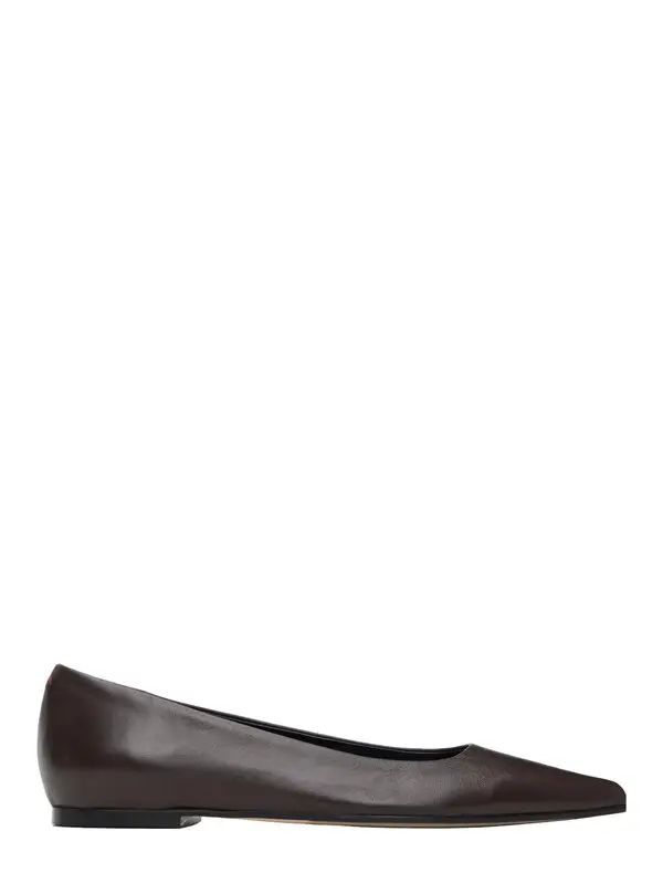 AeydĒ Cassy Pointed-toe Ballet Flats - Black
