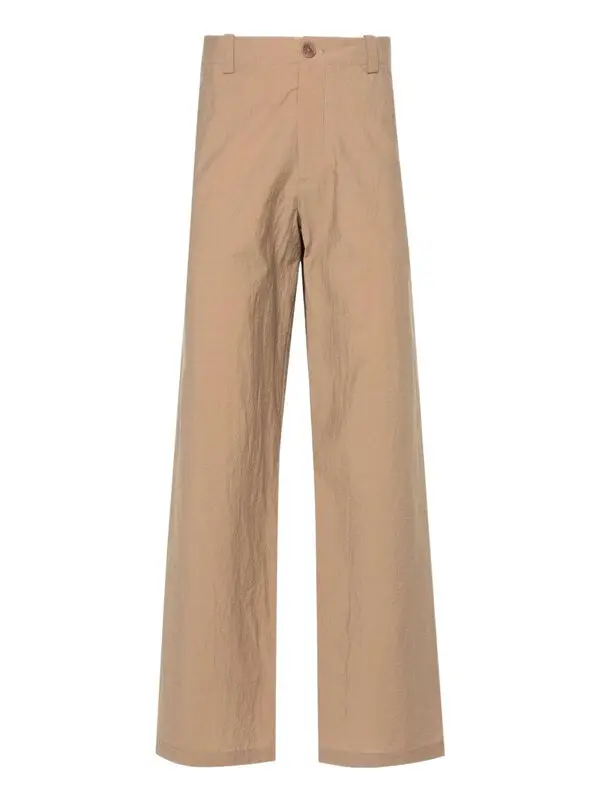 A.p.c. Tailored Straight-leg Trousers With Belt Ring Detail - Nude
