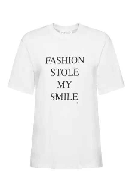 Victoria Beckham Logo T-shirt - White