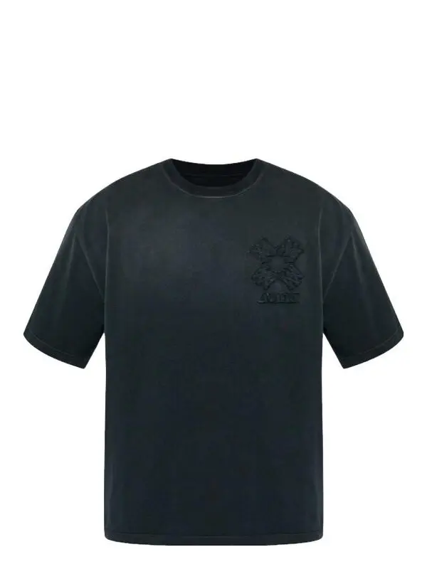 Amiri Ma Quad Short Sleeved Crewneck T-shirt - Black