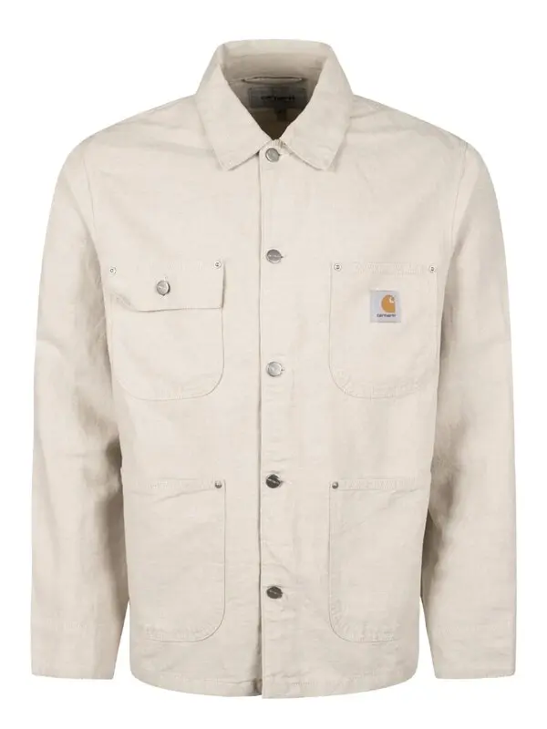 Carhartt Work In Progress Walter Chore Coat - White