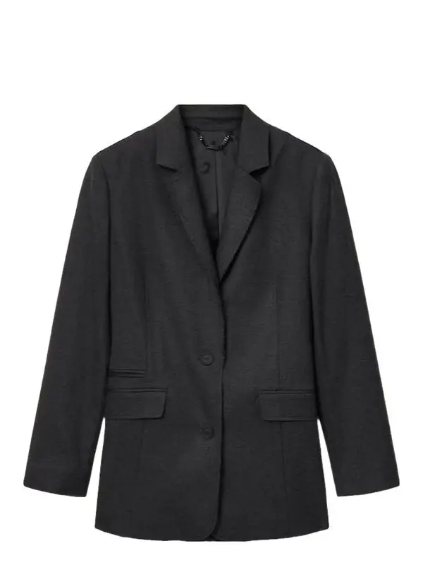 ALLSAINTS Essie Single-button Blazer With Hot-fix Embellishments - Black
