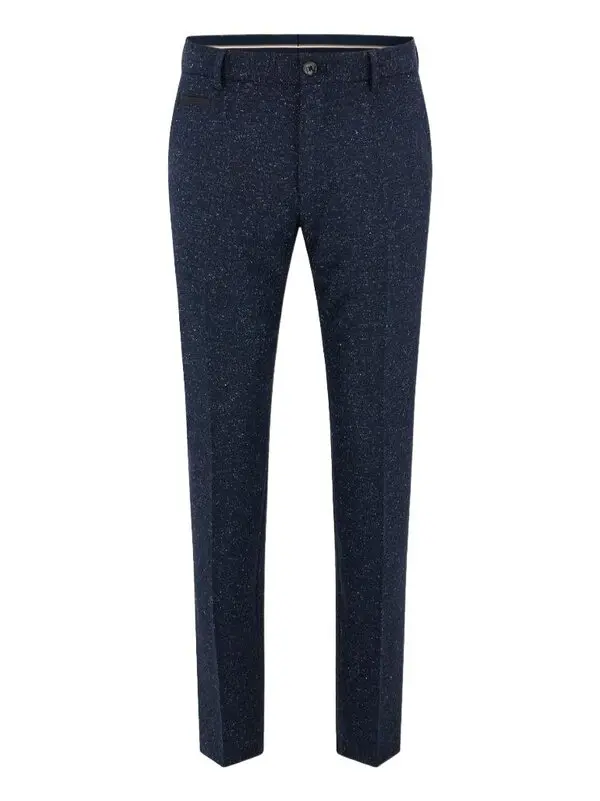 Hugo Boss Tailored Logo Detailed Pants - Black