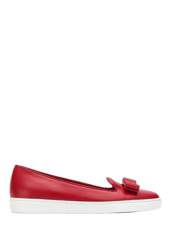 FERRAGAMO Ballerina Flats - Red